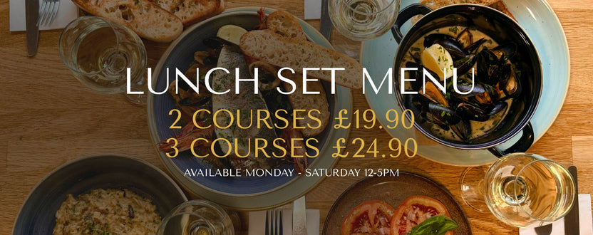 Lunch Set Menu – Heavens Kitchen